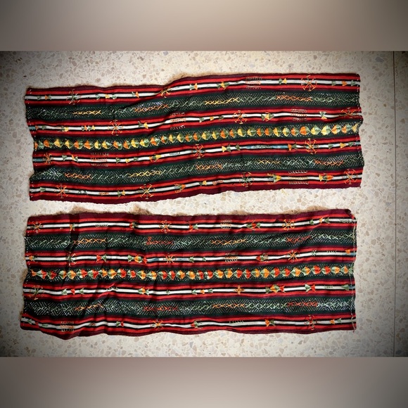 Accents | Matching Pair Of Beautiful Traditional Berber Embroidered ...
